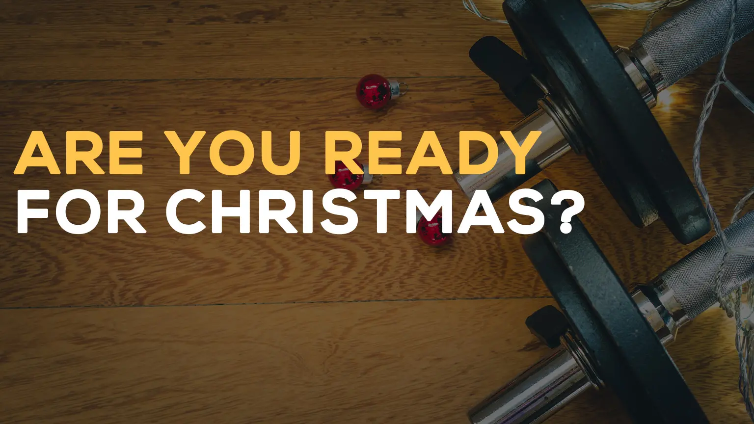 Are You Ready For Christmas? - OsteoStrong Franchising, Inc