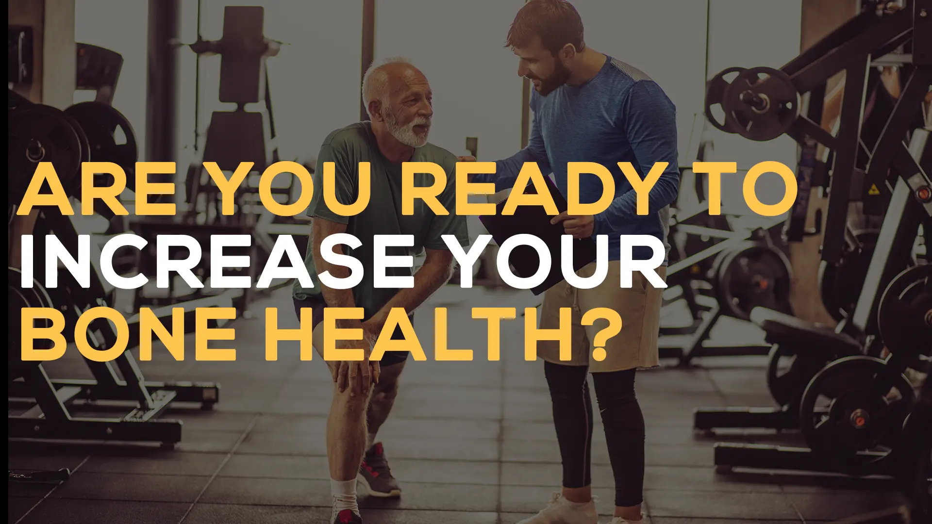 Are You Ready To Increase Your Bone Health? - OsteoStrong Franchising, Inc
